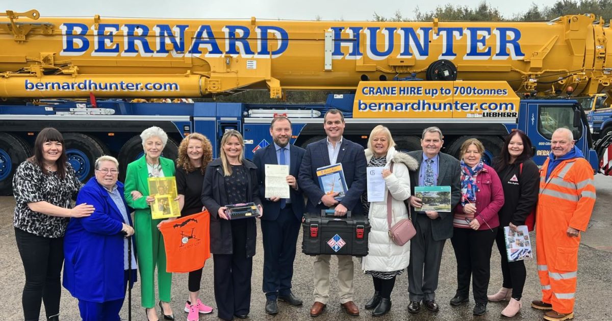 Bernard Hunter 75th Birthday - Ian Murray